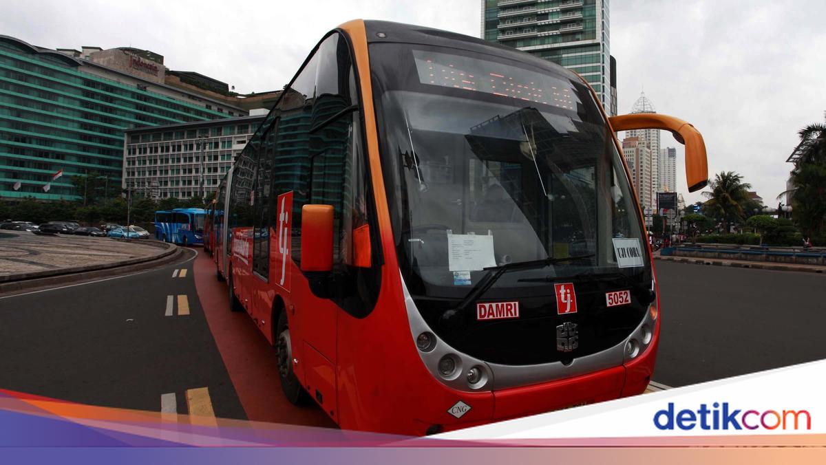 Ini Jam Operasional Bus TransJ di Malam Takbir dan Lebaran