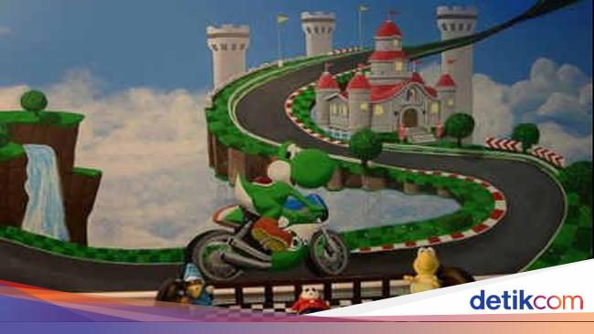 Wah Karakter Mario Bros 'Jalan-jalan' di Kamar Lucu Milik Grant Ini