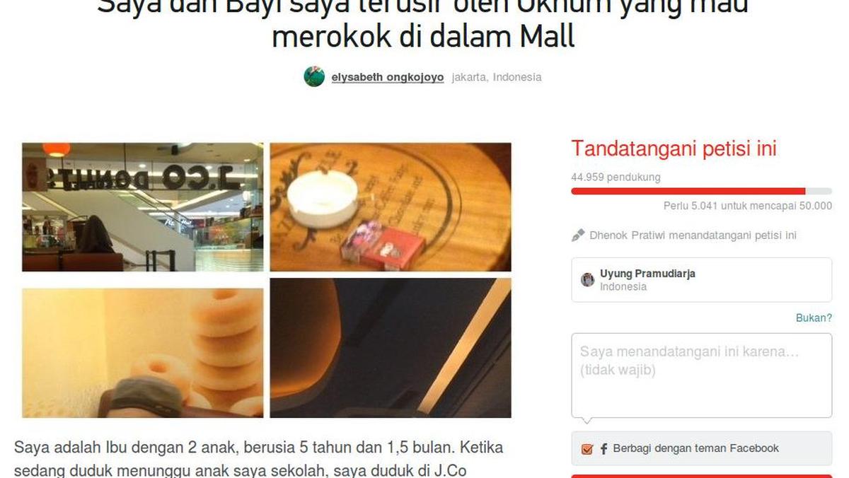 Drama 'Pengusiran' di Pluit Village, Bukti Mal di DKI Belum Bebas Rokok