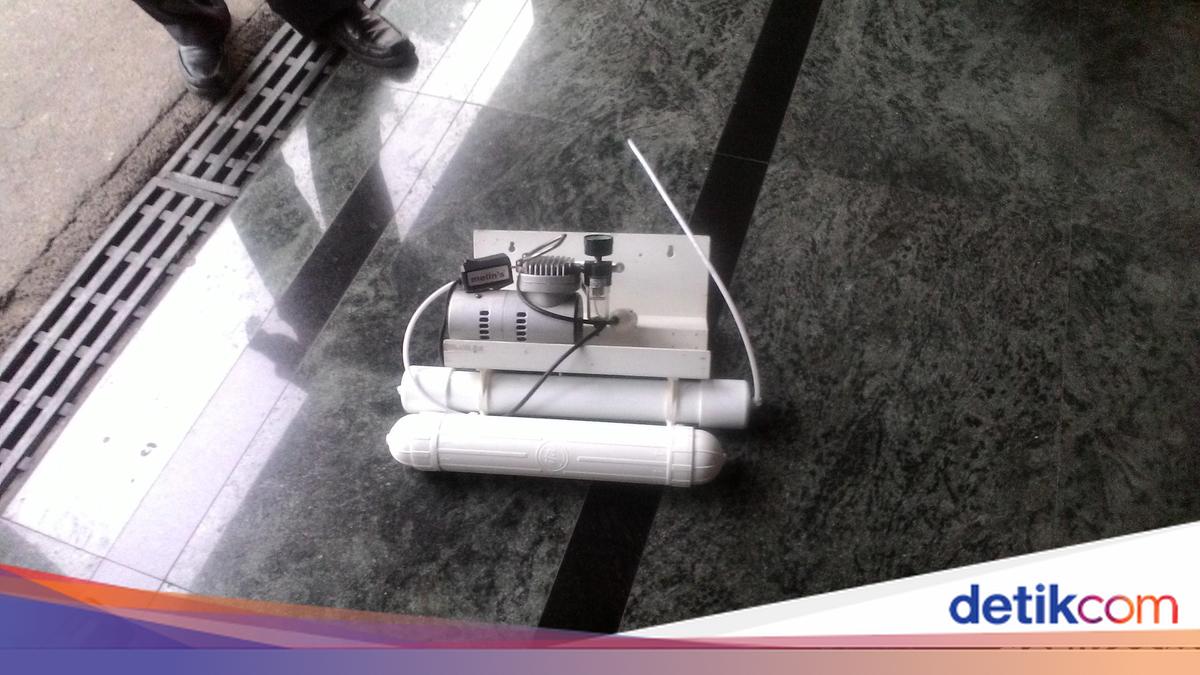 Air Purifier yang Akan Dipasang di Shelter Korban Asap Buatan ITB dan Undip
