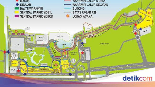 Ancol Siapkan 4 Lokasi Parkir dan Shuttle Bus untuk Pesta Tahun Baru