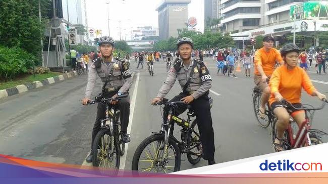 Polda Metro Kerahkan Patroli Sepeda di Objek Wisata dan Car Free Day
