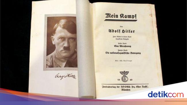 Salinan Buku 'Mein Kampf' Hitler Dijual Rp 274 Juta di Amerika