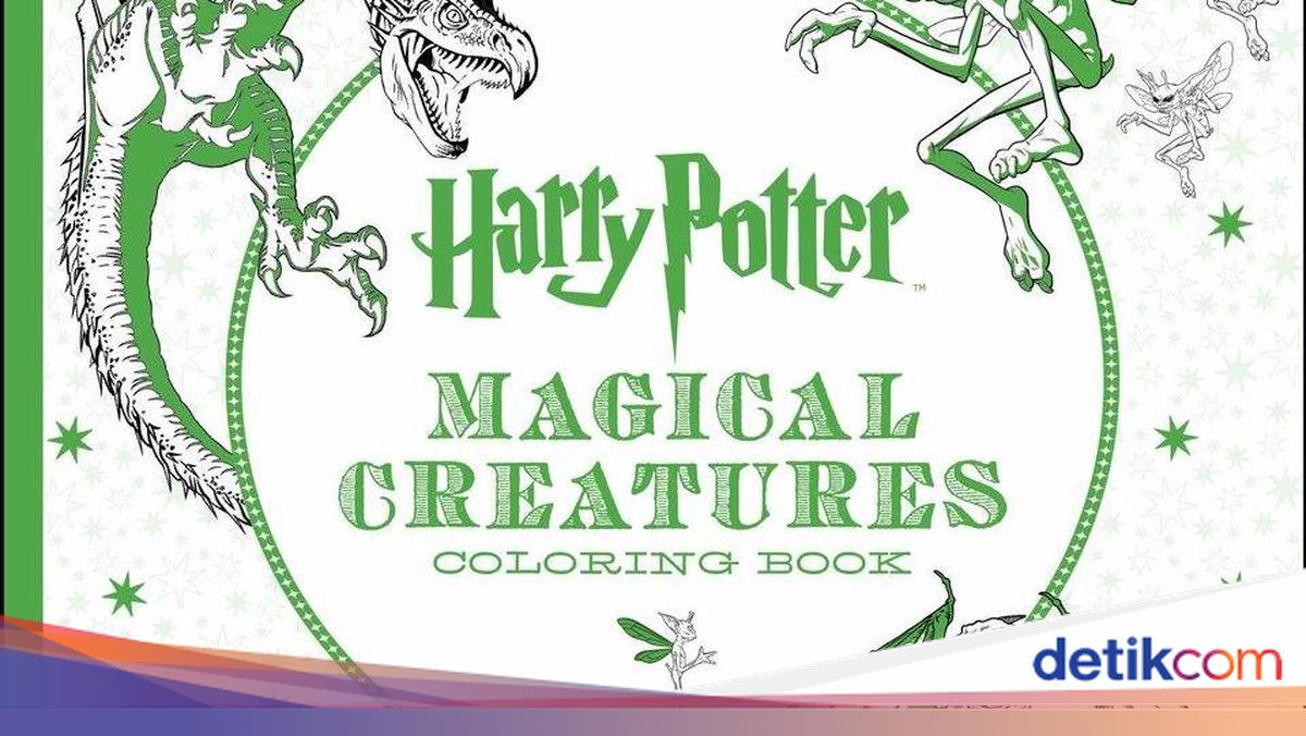 Buku Mewarnai Spin-Off Harry Potter 'Fantastic Beasts' Terbit