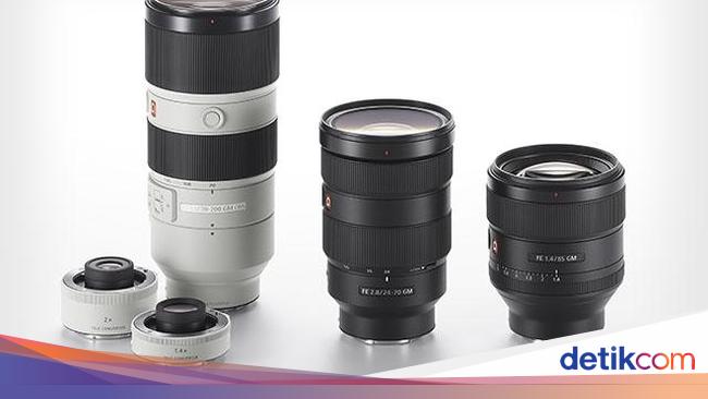 G Master, Lensa 'Ring Merah' ala Sony