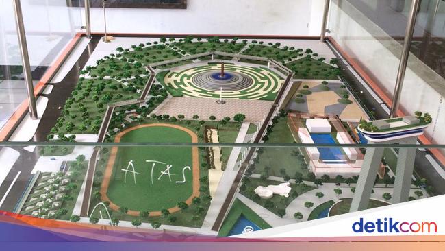 Begini Wujud Wajah Baru Taman Tegalega