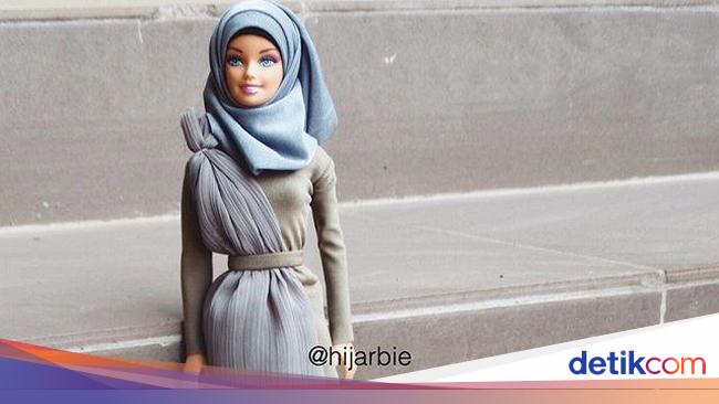 Foto: Inspirasi Tampil Stylish dengan Hijab dari Hijarbie, Barbie Berhijab