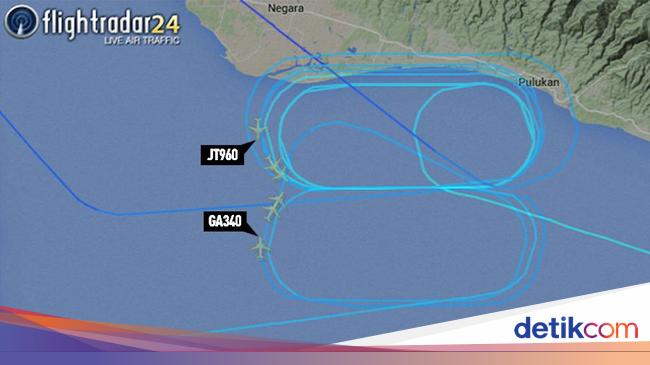 Detik-detik Pesawat Garuda dan Lion Air 'Nyaris Tabrakan' di Langit Bali