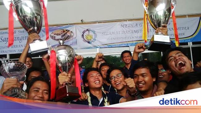 Tim Sapu Angin Juara Asia, Rektor ITS Tawarkan Kuliah S2 Gratis