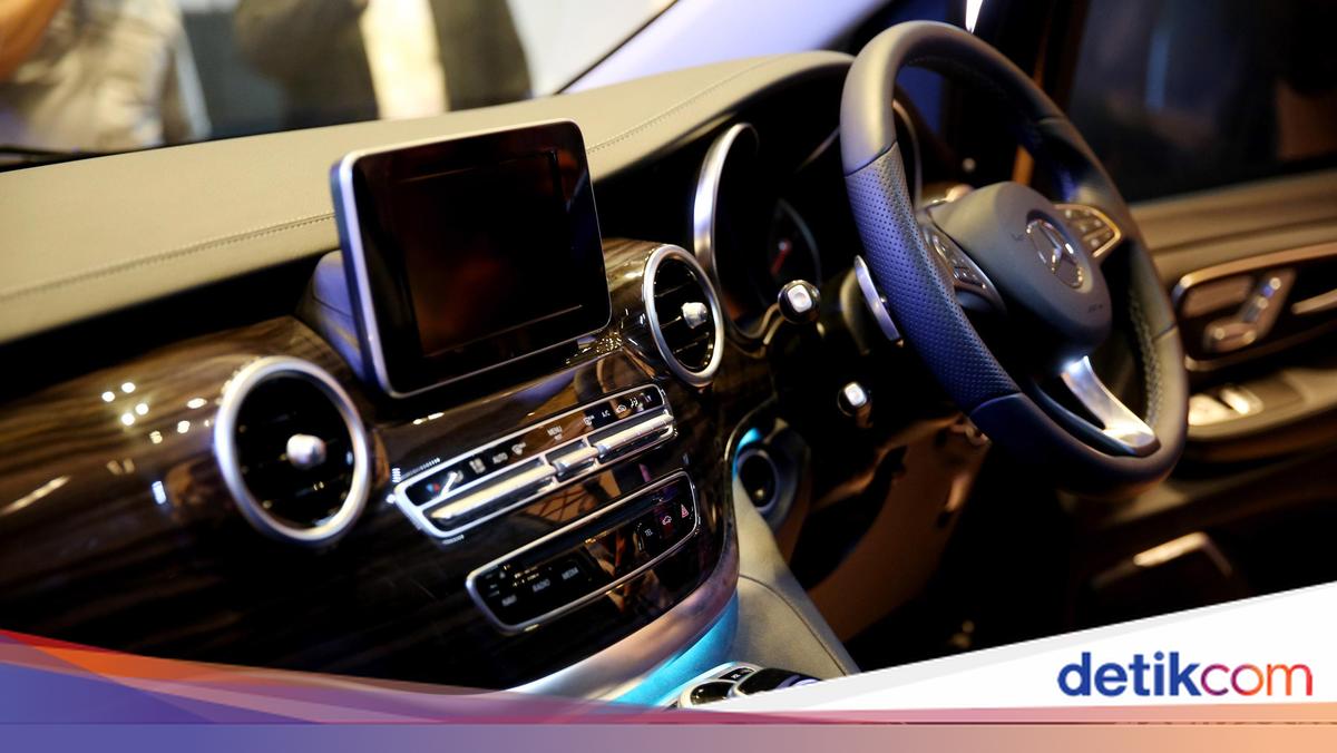 Interior MPV Mercy V-Class Tak Kalah Mewah dari Sedan