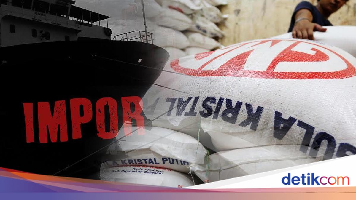 22.000 Ton Gula Impor dari India Sudah Masuk RI