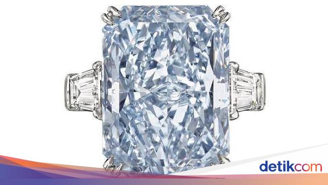Berlian Biru Terbesar yang Pernah Dilelang, Terjual Rp 338 M