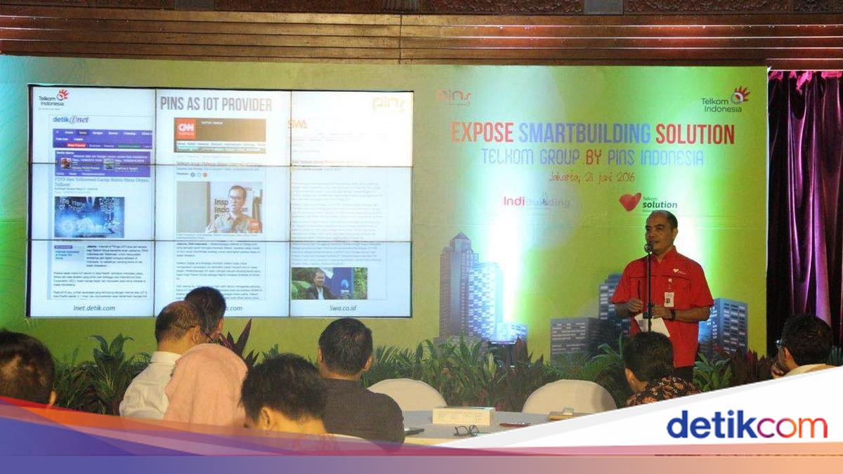 Telkom PINS Incar Rp 720 Miliar dari IoT Smart Building