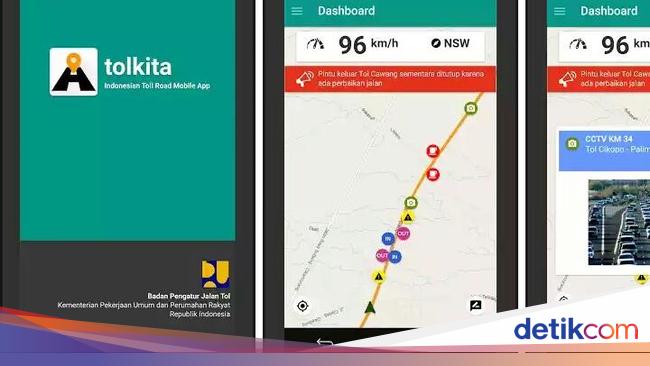 Pemudik Bisa Pantau CCTV Jalan Tol Pakai Aplikasi Ini