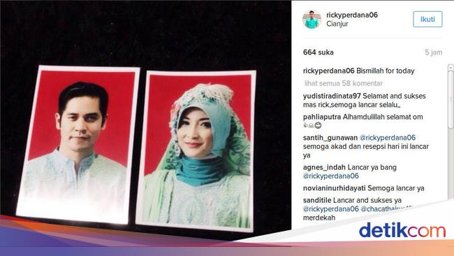 Ricky Perdana Nikahi Pesinetron Chaca Thakya