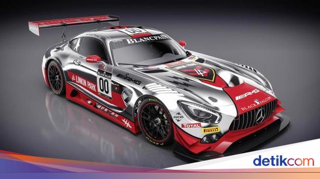 Linkin Park Desain Livery Mobil Balap Mercy