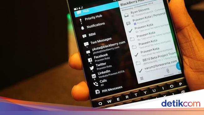 Ini Bocoran Harga BlackBerry Android Buatan Cikarang