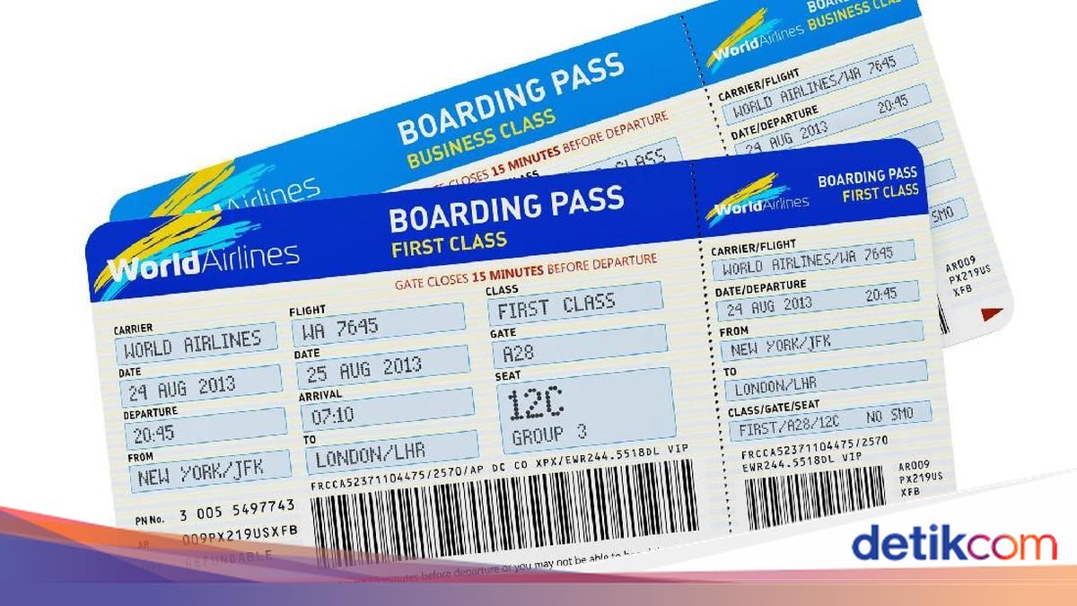 Apa Perbedaan Tiket Pesawat dan Boarding Pass? Penumpang Wajib Tahu!