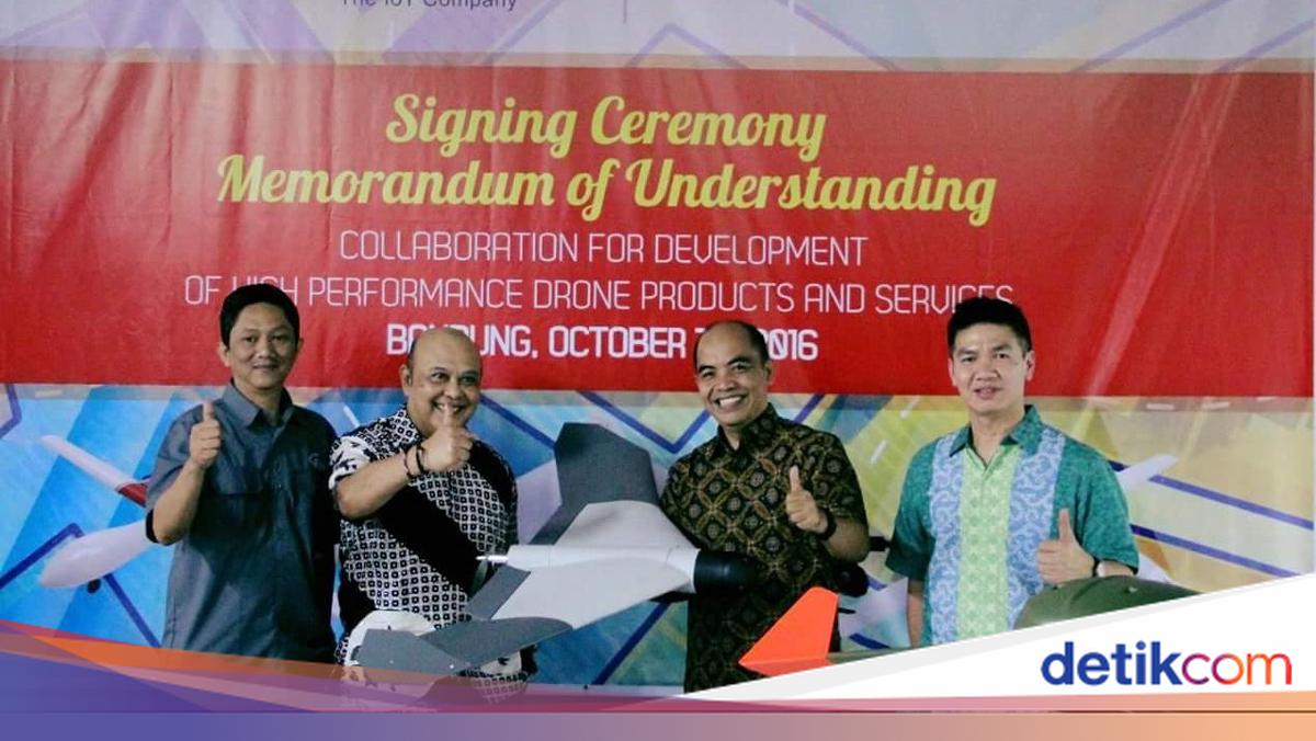 Telkom PINS dan G1 Kembangkan Bisnis Drone