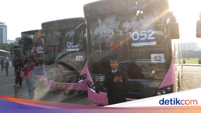 Asyik! TransJakarta Tambah 116 Bus Mercy dan Scania Baru
