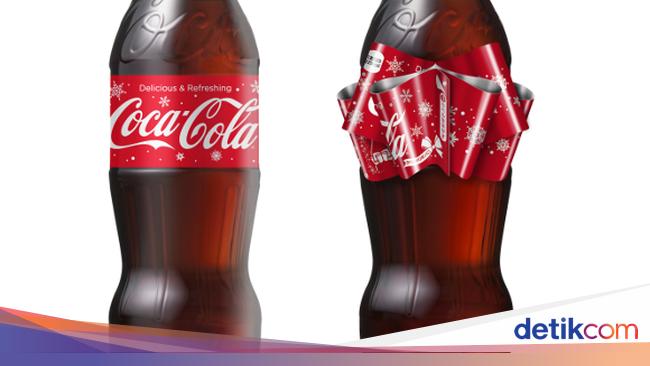 Dengan 3 Langkah Mudah Label pada Botol Coca-cola Bisa Jadi Pita Cantik