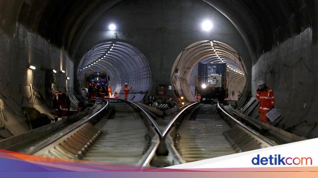 Intip Pembangunan Jalur Kereta Bawah Tanah Terbesar Eropa di Inggris