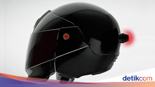 Lampu Rem Ini Bisa Dipasang ke Helm