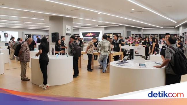 Toko Flagship iBox Resmi Dibuka di Central Park