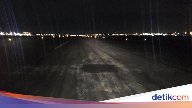 Ini Penampakan Runway Bandara Juanda Setelah Diperbaiki