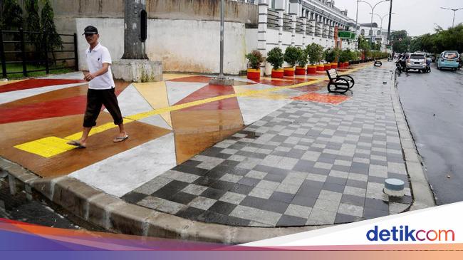 Potret Trotoar Cantik di Jakarta