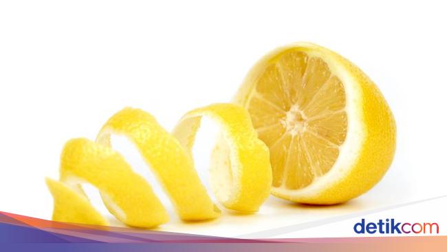 Jangan Dibuang, Manfaatkan Kulit Lemon dengan Cara Ini