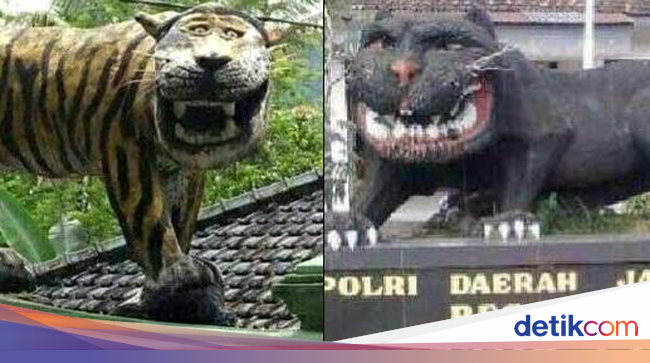 Kisah Patung Macan 'Lucu' yang Viral di Medsos dan Nasibnya Kini