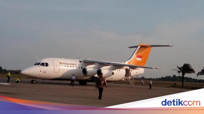Pesawat Kepresidenan BBJ Diservis, Jokowi Kunker Pakai RJ-85
