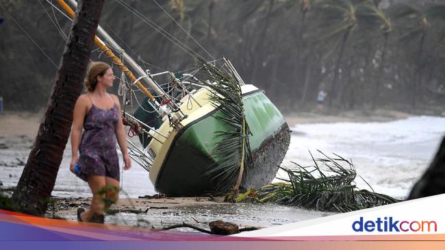Usai Diterjang Topan Debbie, Australia Seperti Zona Perang