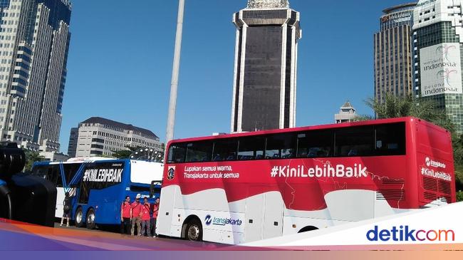 Luncurkan Bus Wisata Merah Putih, ini Pesan Khusus TransJakarta