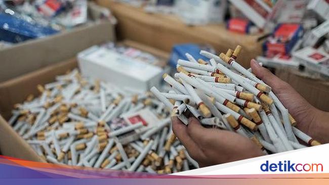 Bea Cukai Sulawesi Sita Rokok Ilegal Bernilai Rp 2,7 Miliar