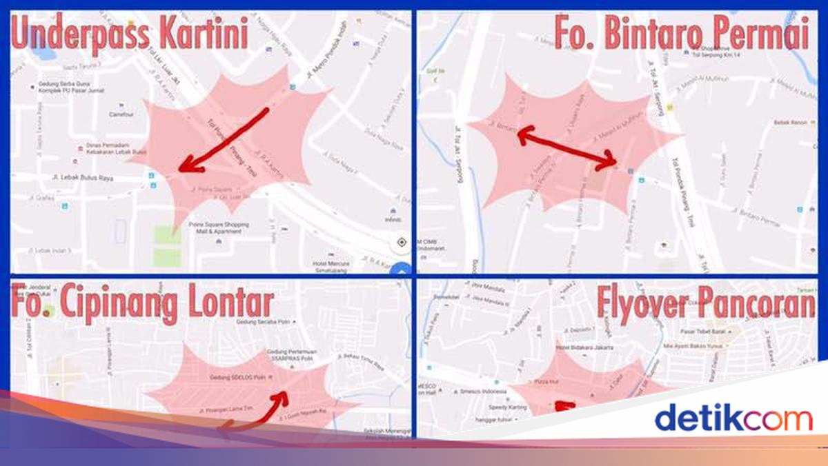 Ada 6 Titik Proyek Fly Over dan Underpass di Jakarta, Waspada Macet