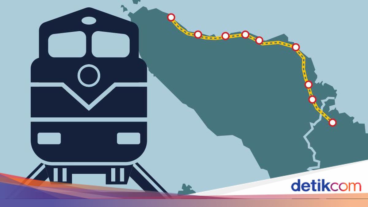 Rel Kereta Aceh-Sumatera Utara 417 Km Dibangun Tahun Ini