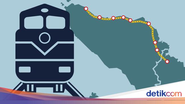 Rel Kereta Aceh-Sumatera Utara 417 Km Dibangun Tahun Ini