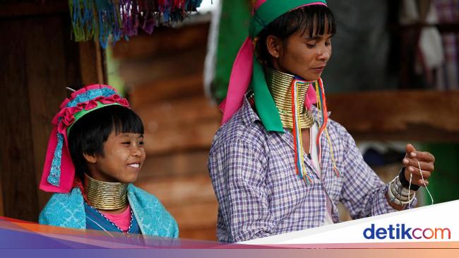 Melihat Gadis Suku Kayan, Si Cantik Berleher Panjang