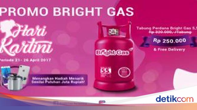 Hari Kartini, Beli Bright Gas 5,5 Kg Dapat Berbagai Hadiah Menarik