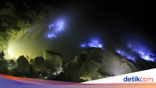 Api Biru, Ada 2 di Dunia Satunya di Indonesia