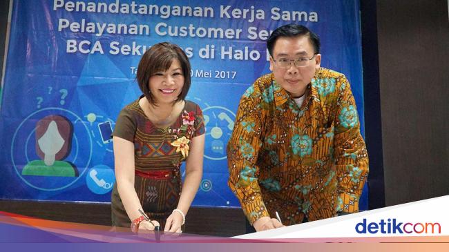 Kerja Sama Pelayanan Customer Service BCA Sekuritas di Halo BCA
