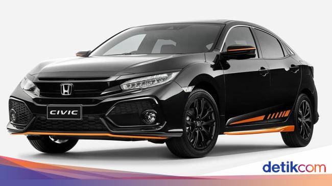 Honda Civic Edisi Hitam-Oranye