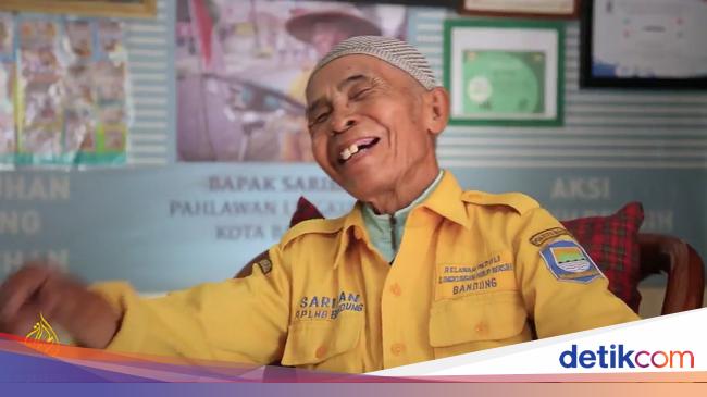 Sariban, Pejuang Kebersihan dari Bandung yang Mendunia
