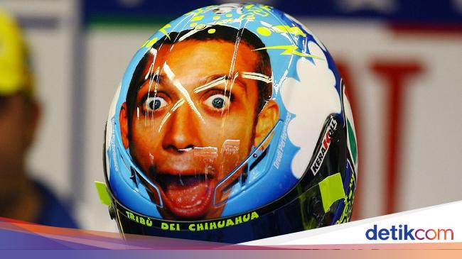 10 Desain Helm Unik dan Lucu Pebalap MotoGP