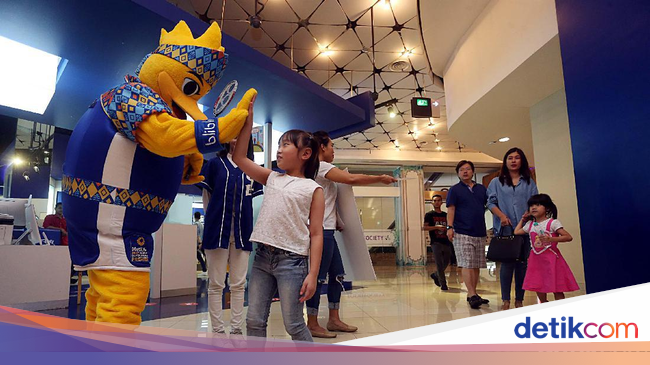 Maskot BCA Indonesia Open 2017