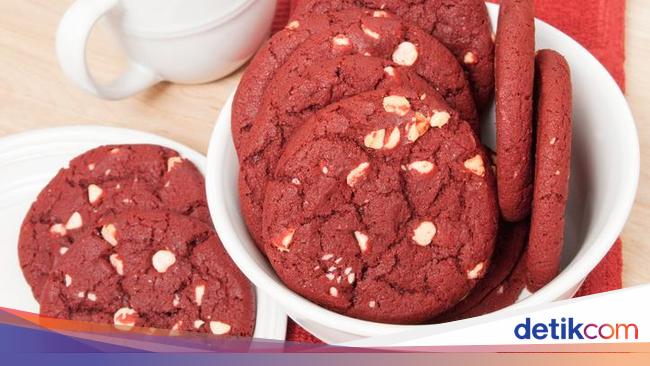 Yuk, Bikin Red Velvet Cookies yang Manis Renyah!