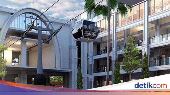 Penampakan Cable Car di Bandung yang Bakal Dibangun Bulan Depan