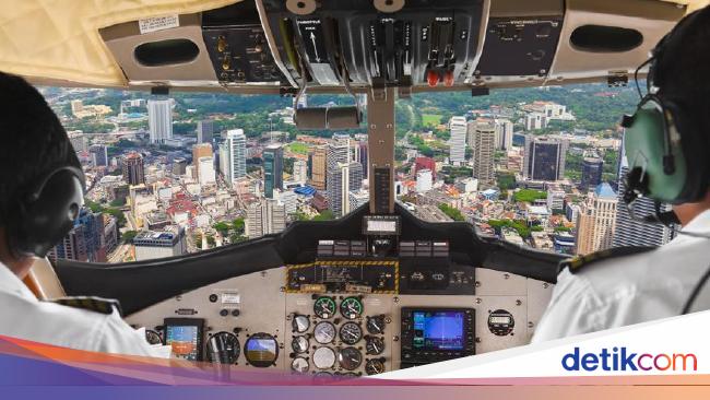 Dua Pilot Bertengkar Saat Terbang Berujung Diskors